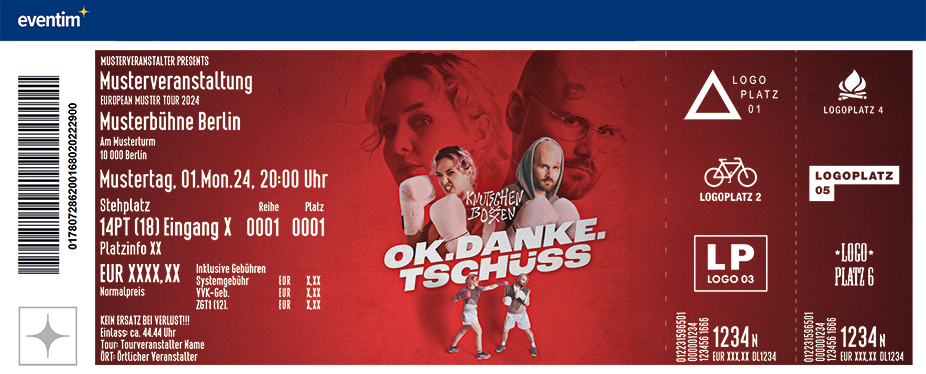 ok.danke.tschüss - Knutschen & Boxen Tour 2025 - Infos & Termine
